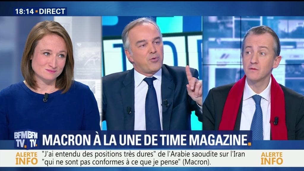 Emmanuel Macron à la Une de Time Magazine