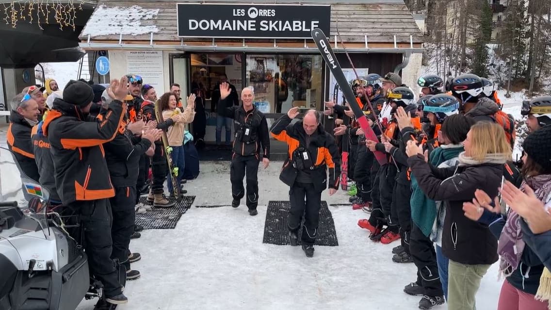Les Orres: la station célèbre les 40 ans de carrière des "2 Éric"
