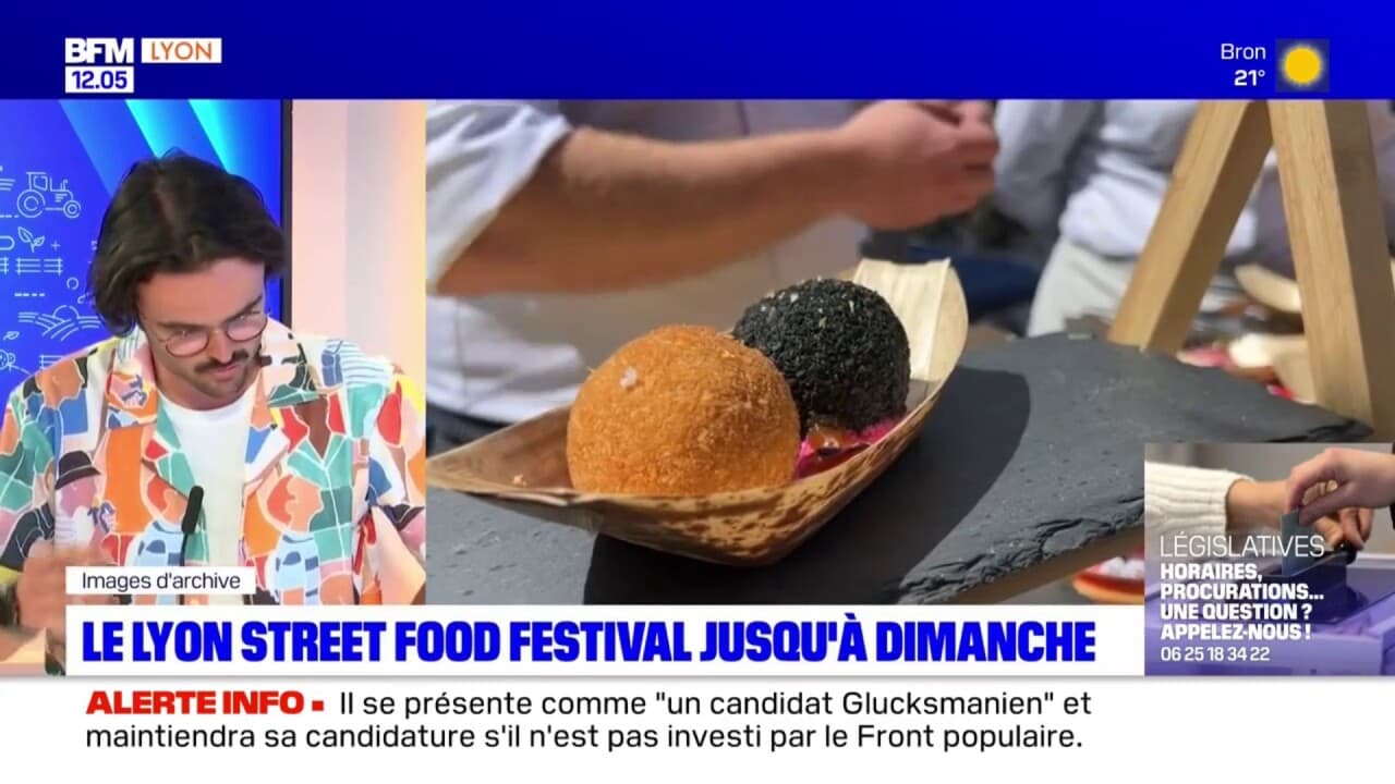 Le Lyon Street Food Festival débute dans la capitale de la gastronomie