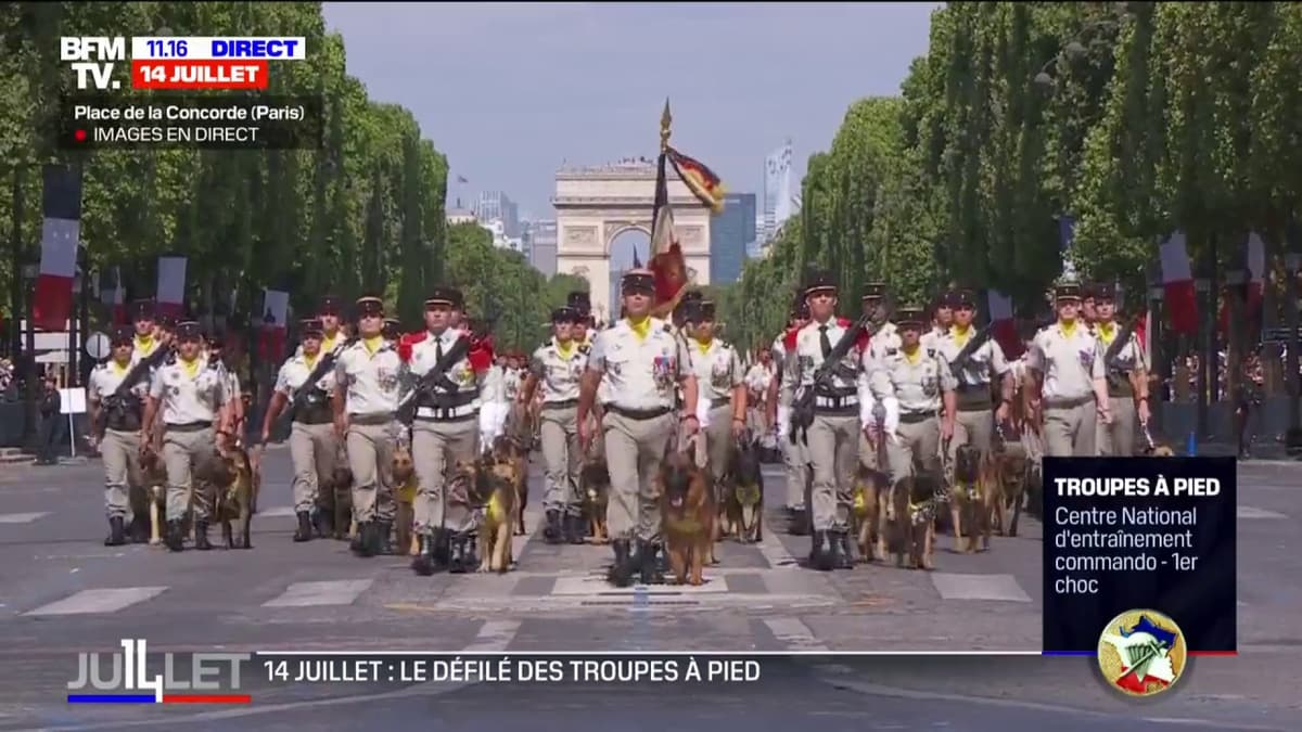 14-Juillet: Emmanuel Macron salue "l'engagement" des militaires