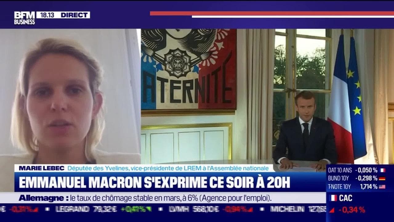 Marie Lebec (Députée des Yvelines) : Emmanuel Macron s'exprime ce soir ...