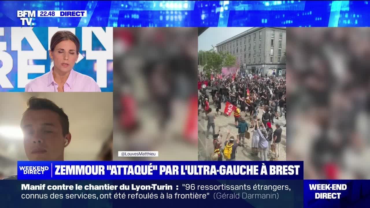 Brest : séance de dédicaces mouvementée pour Éric Zemmour - 17/06