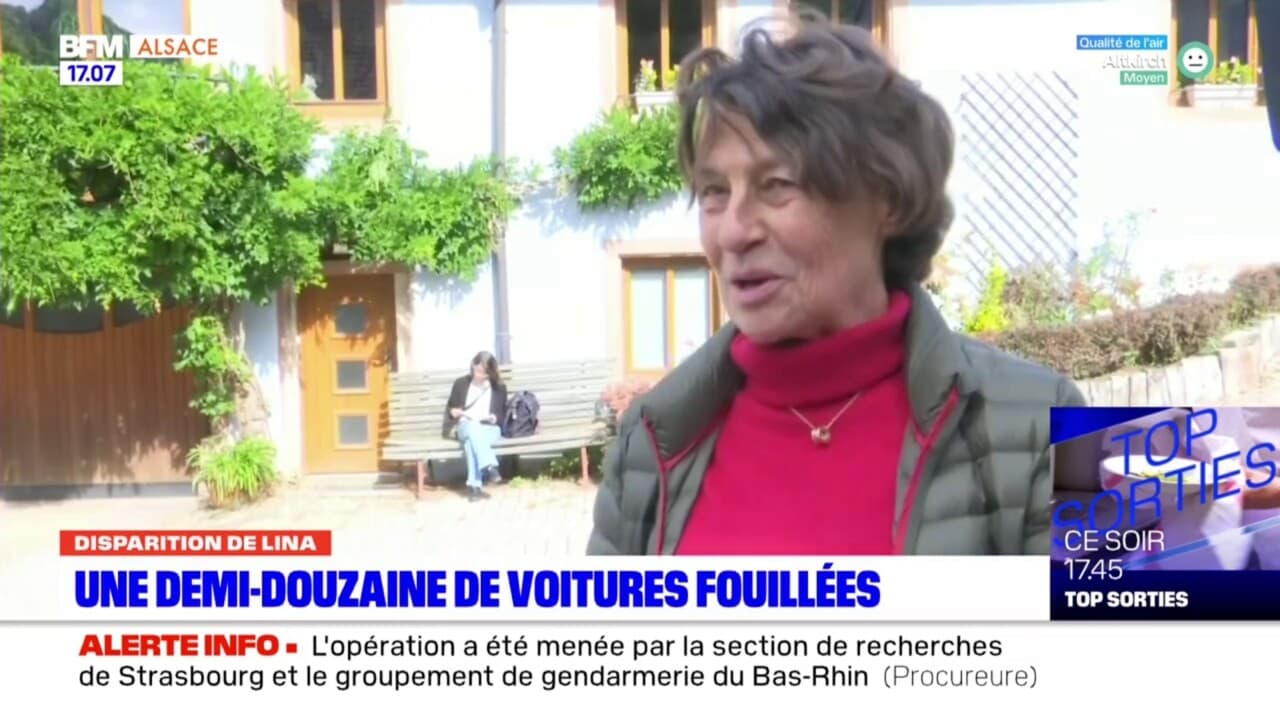 Disparition de Lina: la maire de Bellefosse réagit après les recherches ...