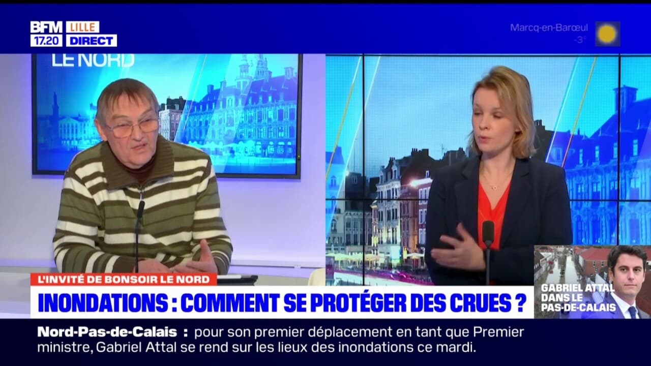 Crues dans le Nord et le Pas-de-Calais: un géologue Crues dans le Nord et le Pas-de-Calais: un géologue