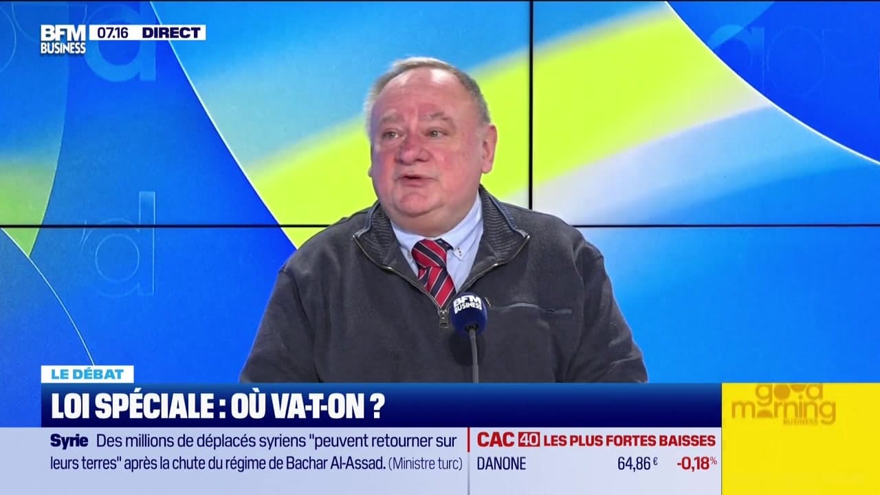 Nicolas Doze face à Jean-Marc Daniel : Loi spéciale, où va-t-on ? - 09/12