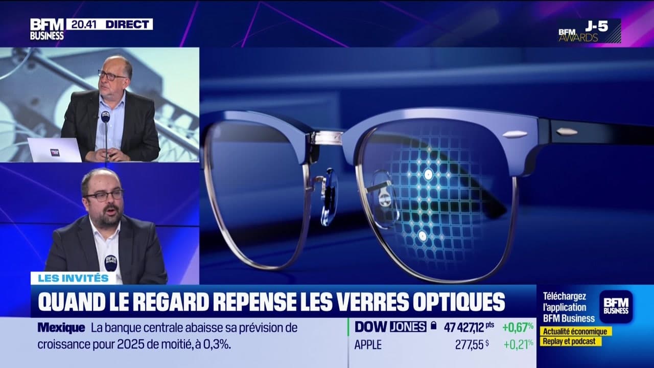 Quand le regard repense les verres optiques