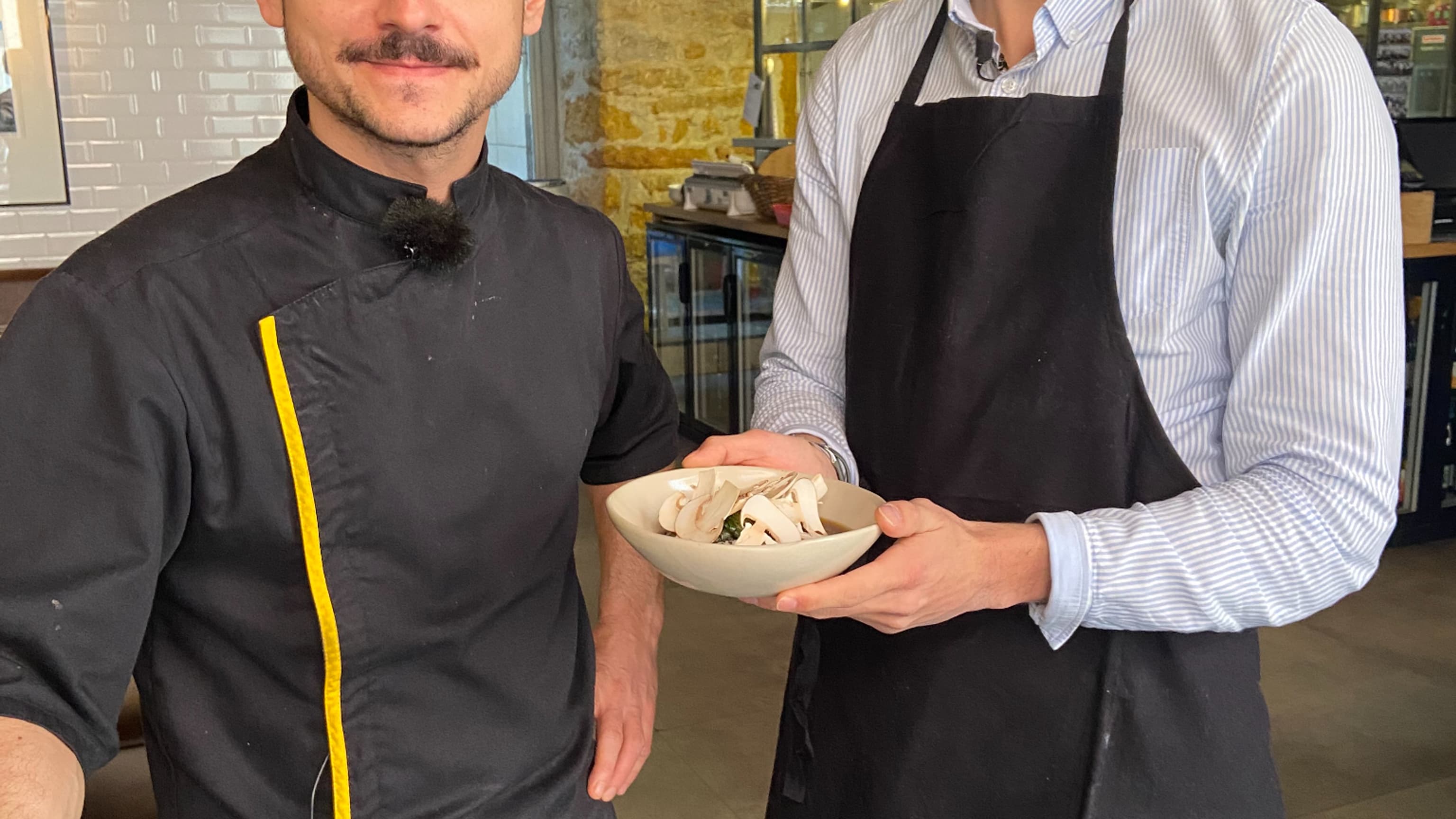 Un chef, une recette: l'oeuf mollet mariné d'Hubert Vergoin