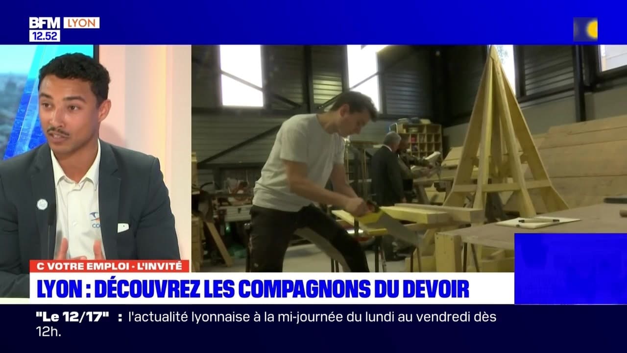 C votre emploi du mercredi 20 mars 2024 - Lyon : découvrez les compagnons du devoir
