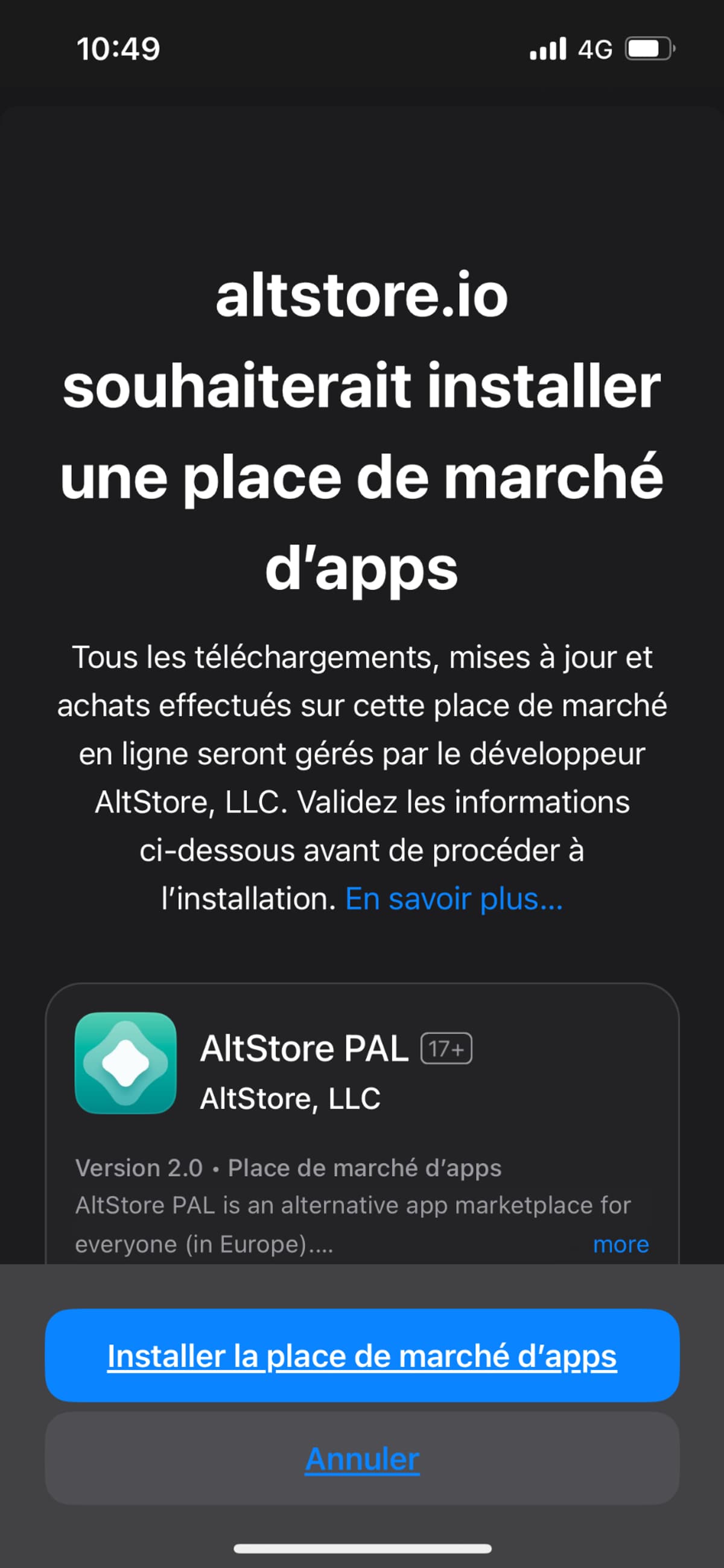 Comment télécharger l'Altstore, la première alternative à l'App store?