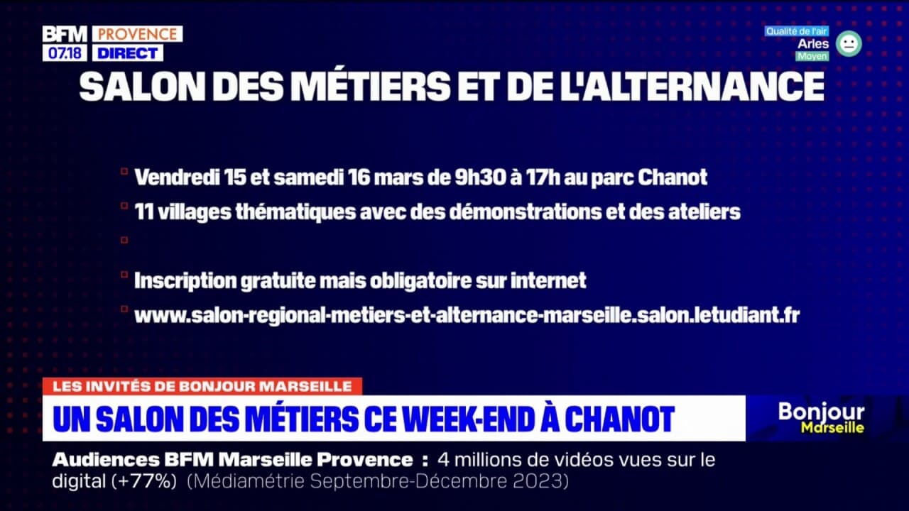 Marseille: un salon des métiers au parc Chanot les 16 et 17 mars
