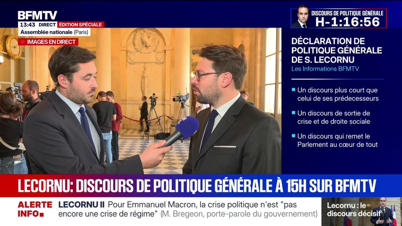 "Nous allons censurer le gouvernement Lecornu", assure Benjamin Lucas ...