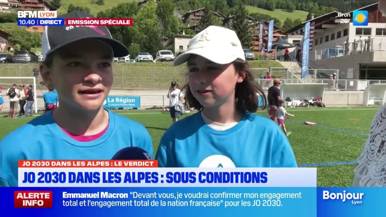 JO 2030 dans les Alpes: la future génération attend les Jeux avec ...