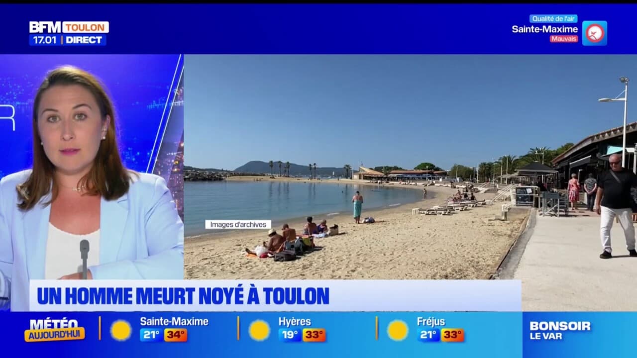 Toulon: un homme est mort noyé au large de la plage du Mourillon