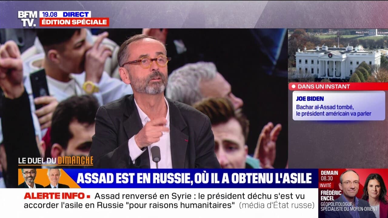 Robert Ménard, sur la chute de Bachar al-Assad: "Je ne voudrai pas que ...