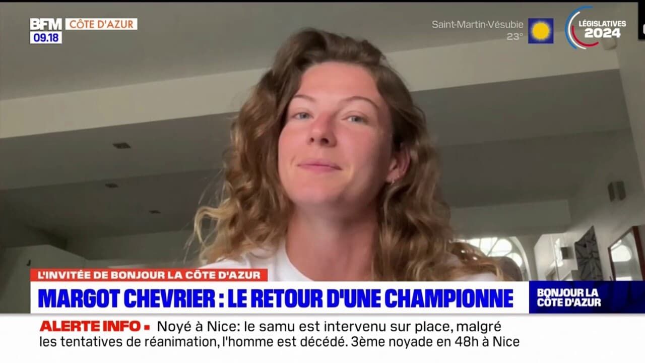 "De jour en jour, ça s'améliore": la perchiste Margot Chevrier s ...