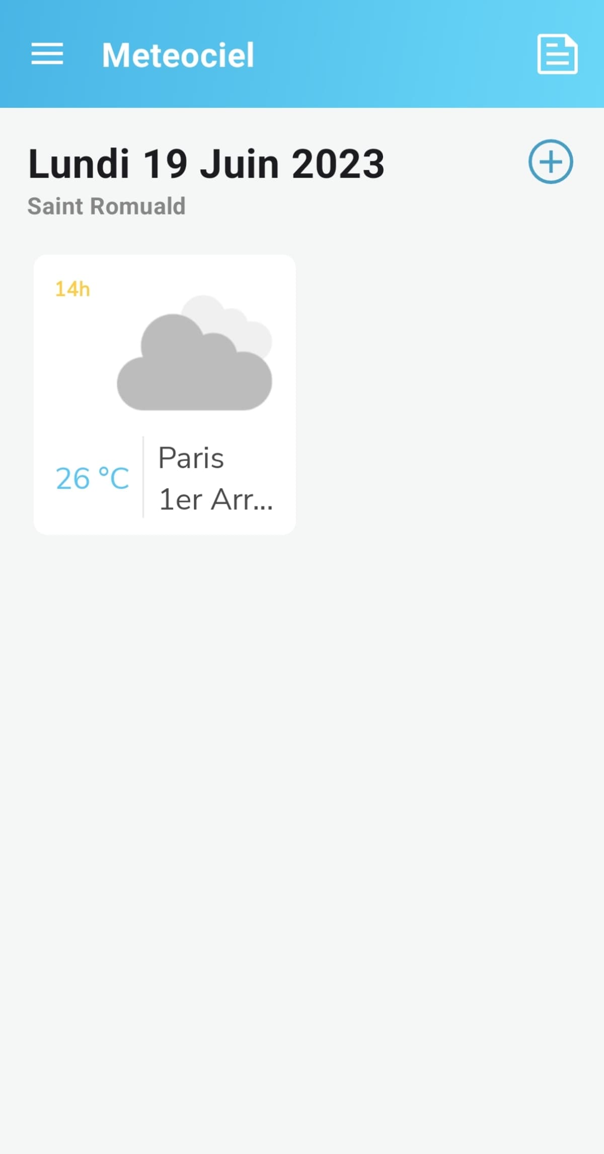 Sur iOS ou Android: trois excellentes applis météo à tester cet été
