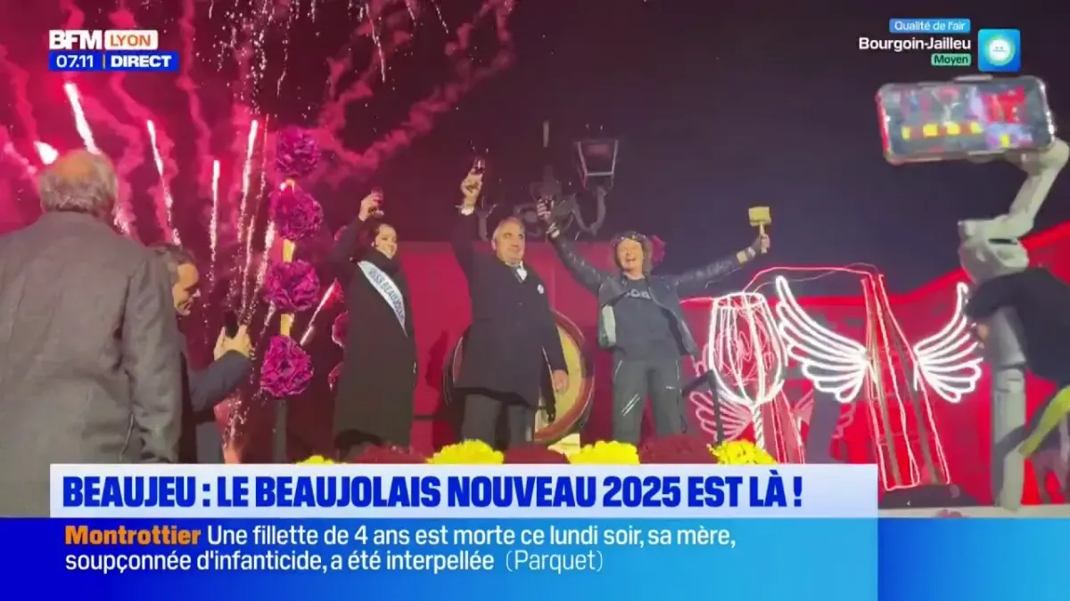 "Il a le goût de l'amitié et du partage" : le Beaujolais Nouveau a été ...