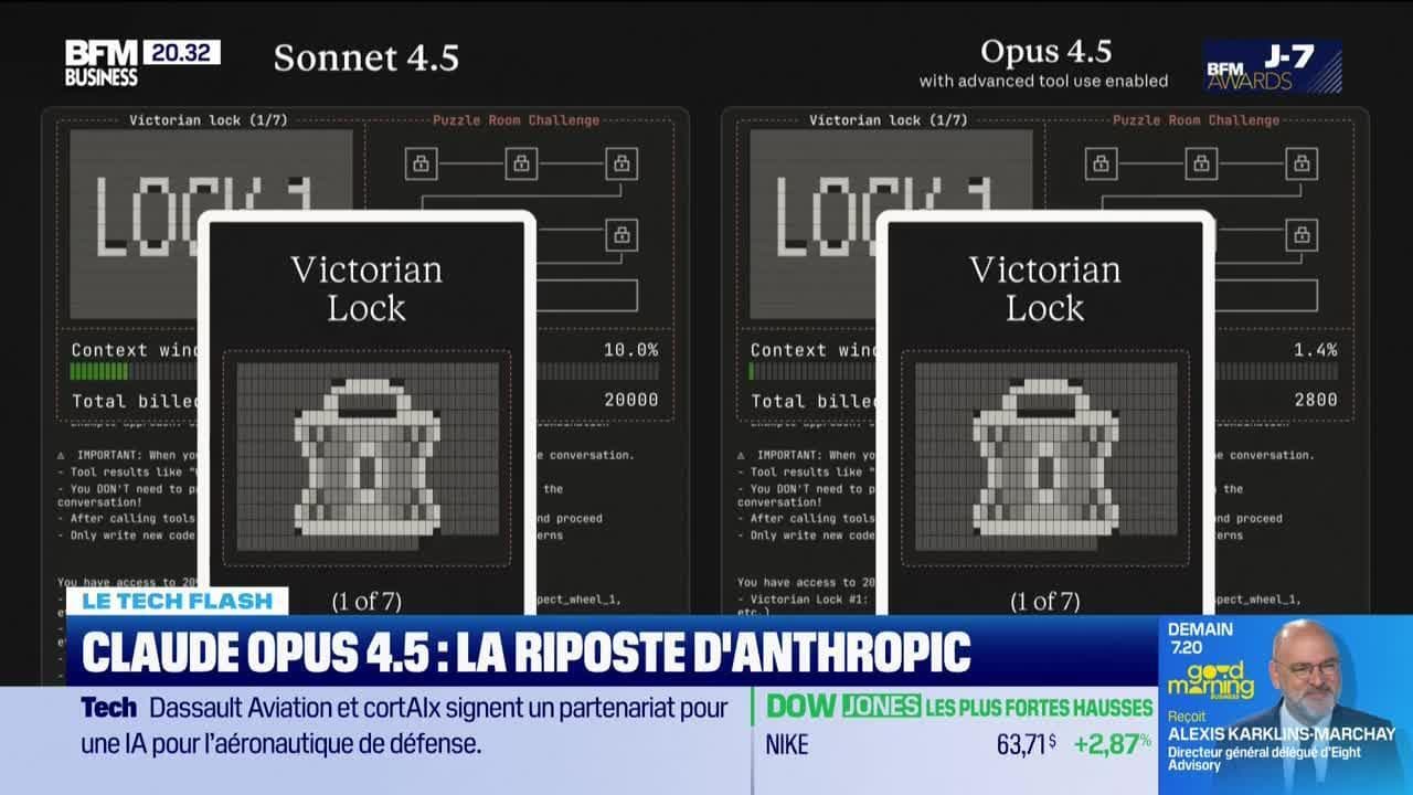 Le Tech Flash : Claude Opus 4.5, la réponse d'Anthropic, par Léa Benaim - 25/11