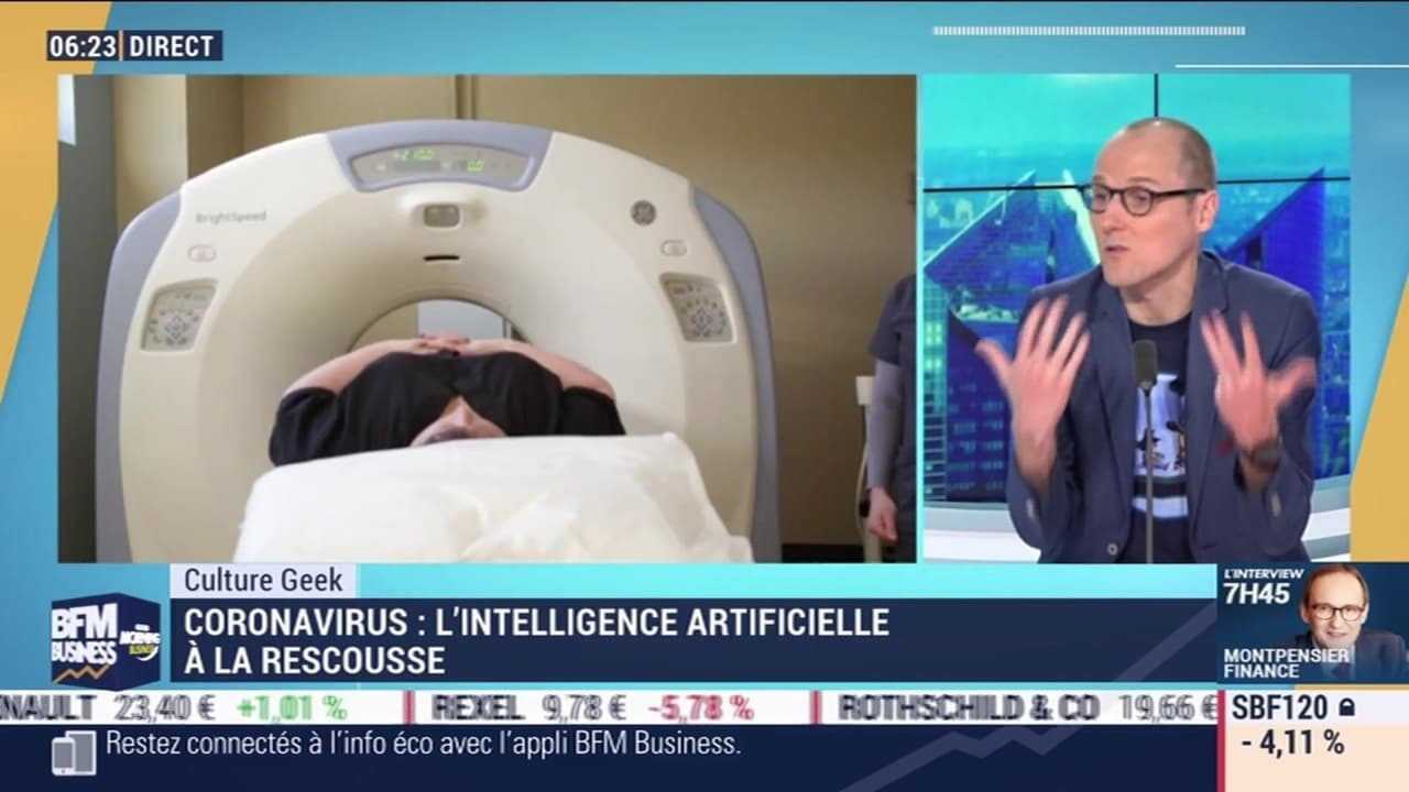 Culture Geek : Coronavirus, l'intelligence artificielle à la rescousse par Anthony Morel - 09/03