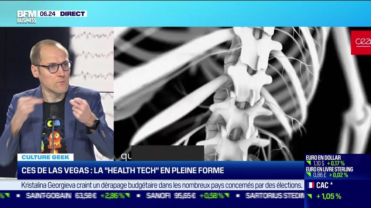 Culture Geek : CES de Las Vegas, la "Health Tech" en pleine forme, par Anthony Morel - 15/01