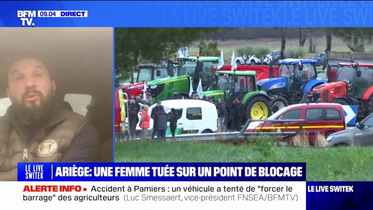 L'émotion de Jérôme Bayle, figure de la contestation des agriculteurs ...
