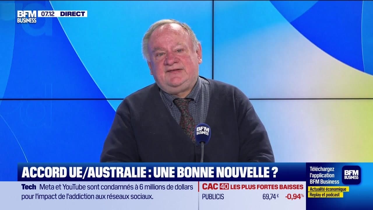 Mathieu Jolivet face à Jean-Marc Daniel : Accord UE/Australie, une ...