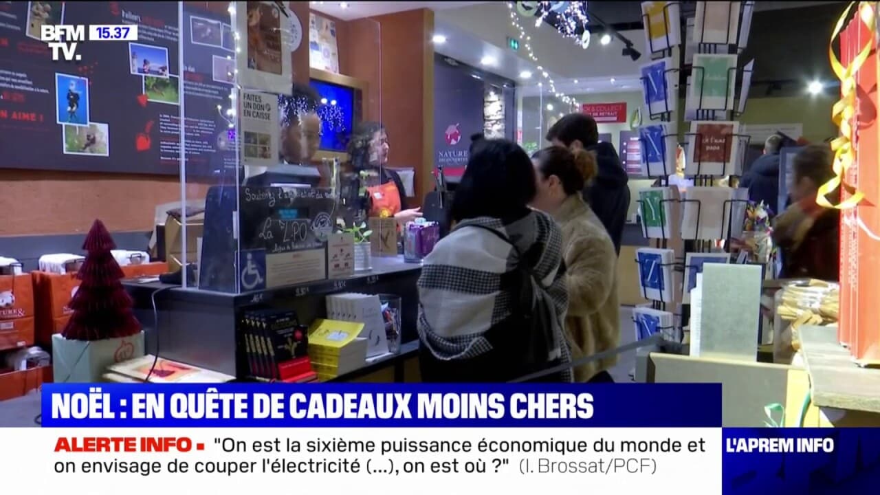 Cadeaux de Noël: malgré l'inflation, les Français ne veulent pas se priver Cadeaux de Noël: malgré l'inflation, les Français ne veulent pas se priver