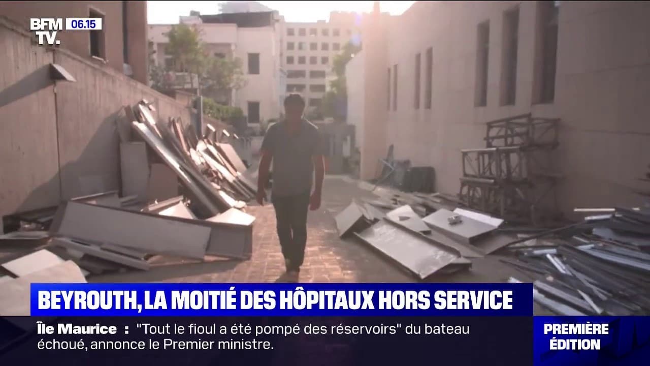 Explosions à Beyrouth Plus De La Moitié Des Hôpitaux De La Capitale