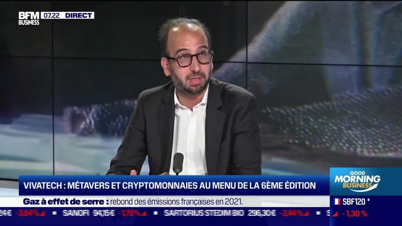 Éric Hazan (McKinsey & Company) : Vivatech, métavers et cryptomonnaies ...