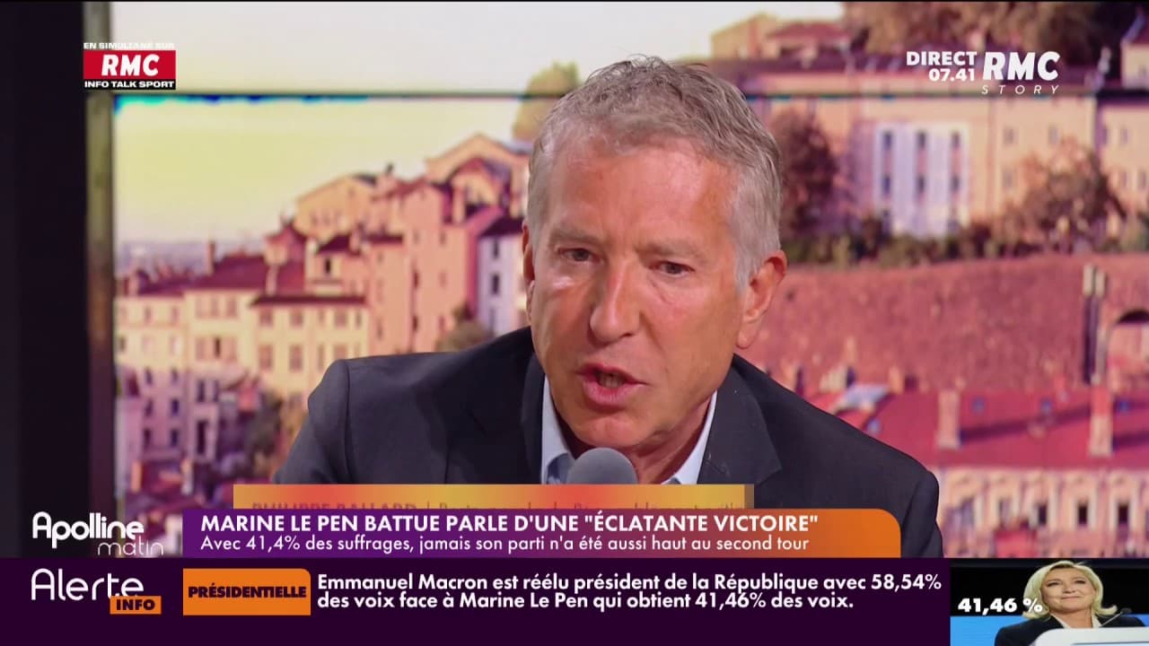 Présidentielle: la réponse de Philippe Ballard, porte-parole du RN, au ...