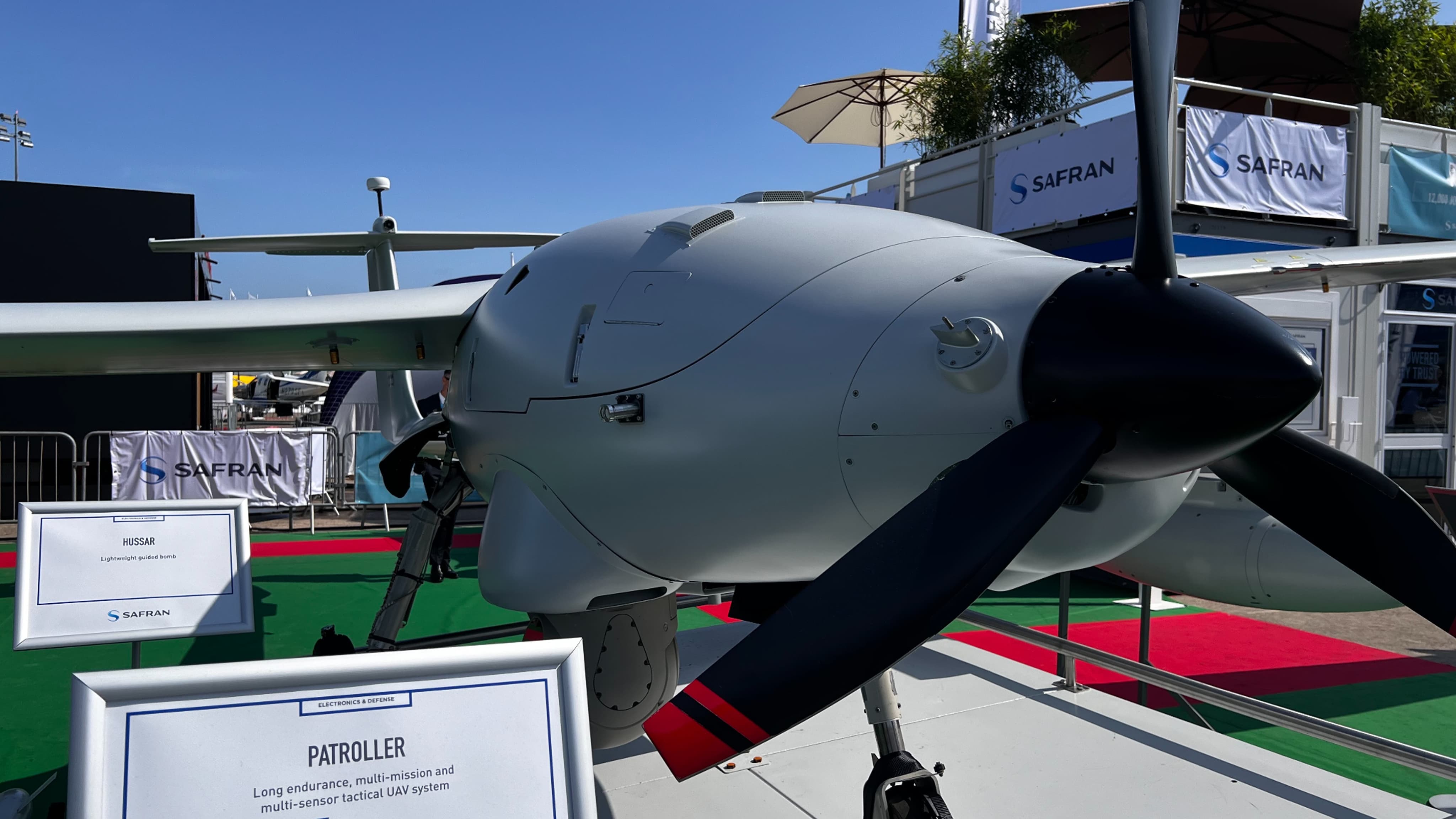 Les drones mènent leur bataille au salon aéronautique du Bourget