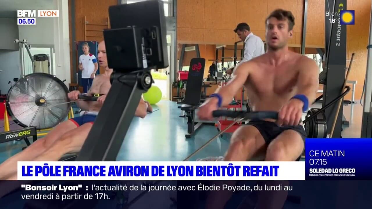 Le pôle France aviron de Lyon fera peau neuve après les JO