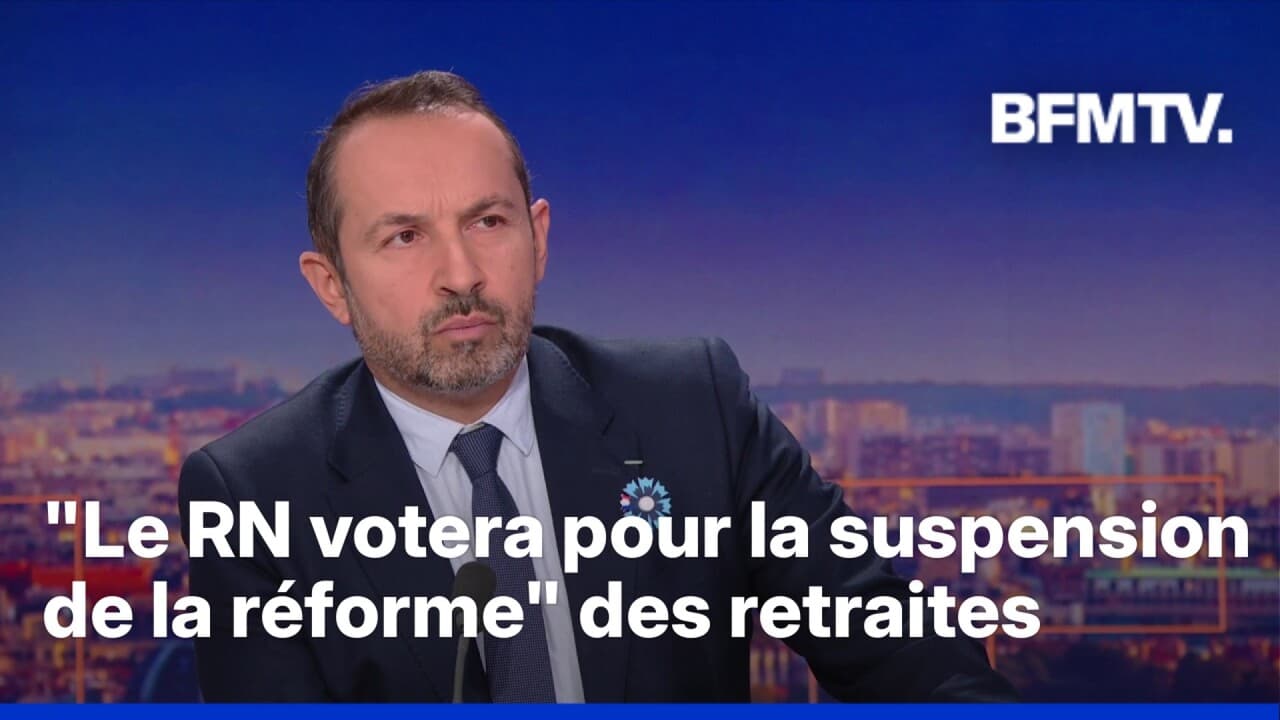 Retraites, gouvernement: entretien avec Sébastien Chenu, vice-président ...