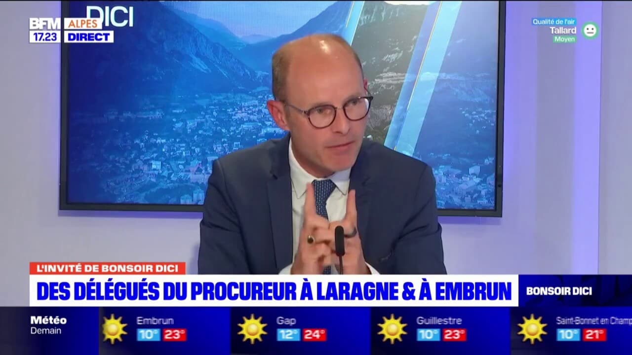 Hautes-Alpes: Florent Crouhy, procureur de la République de Gap ...