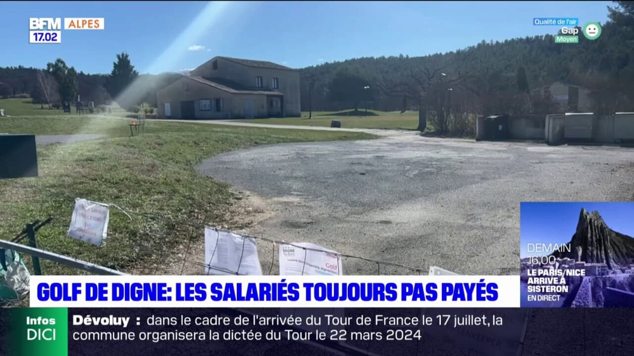 Golf de Digne-les-Bains: les salariés toujours pas payés