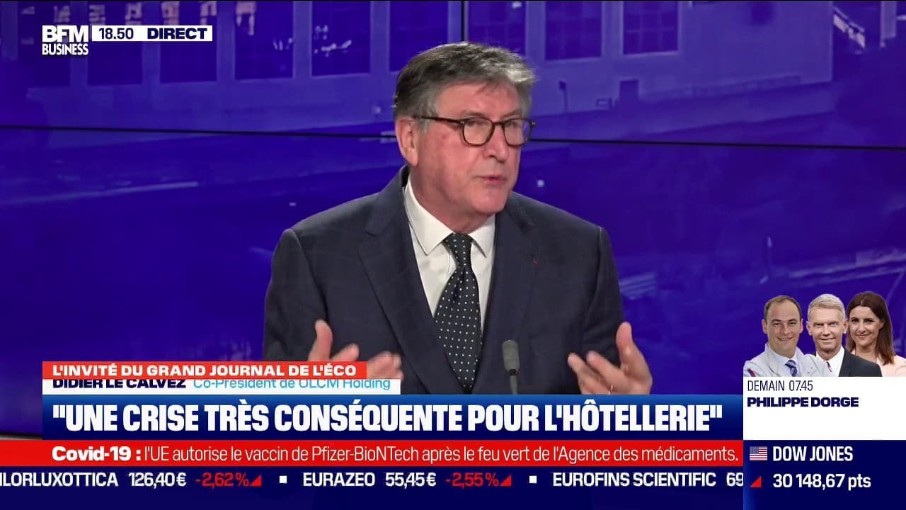 Didier Le Calvez (Propriétaire hôtelier): "Un hôtel haut de gamme ...