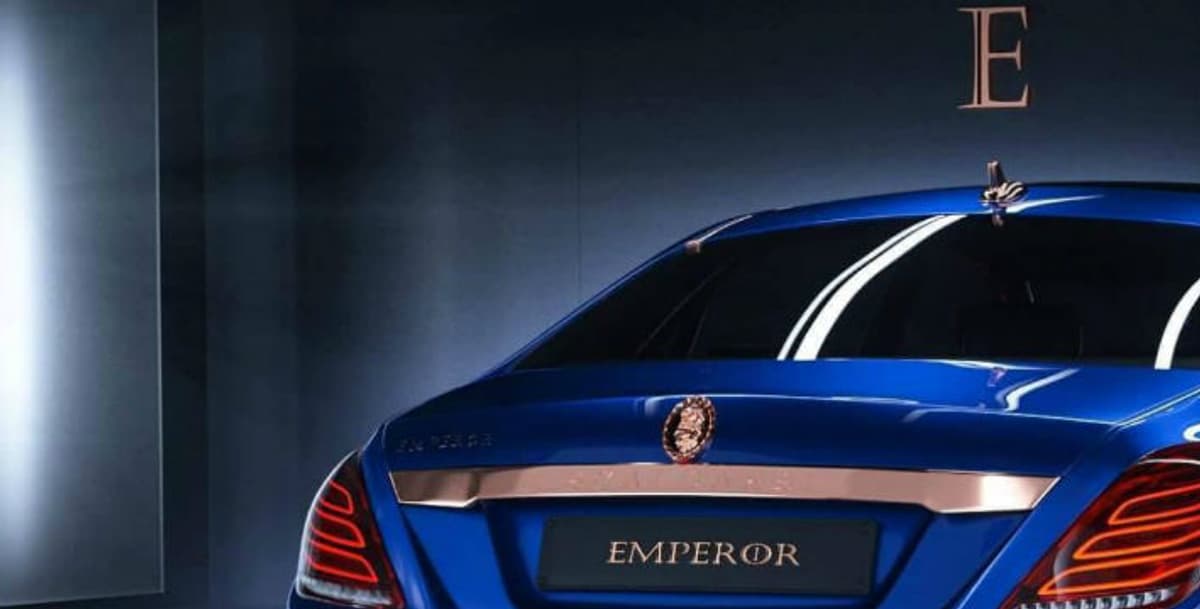 Emperor I, une Mercedes-Maybach S600 très “bling bling”