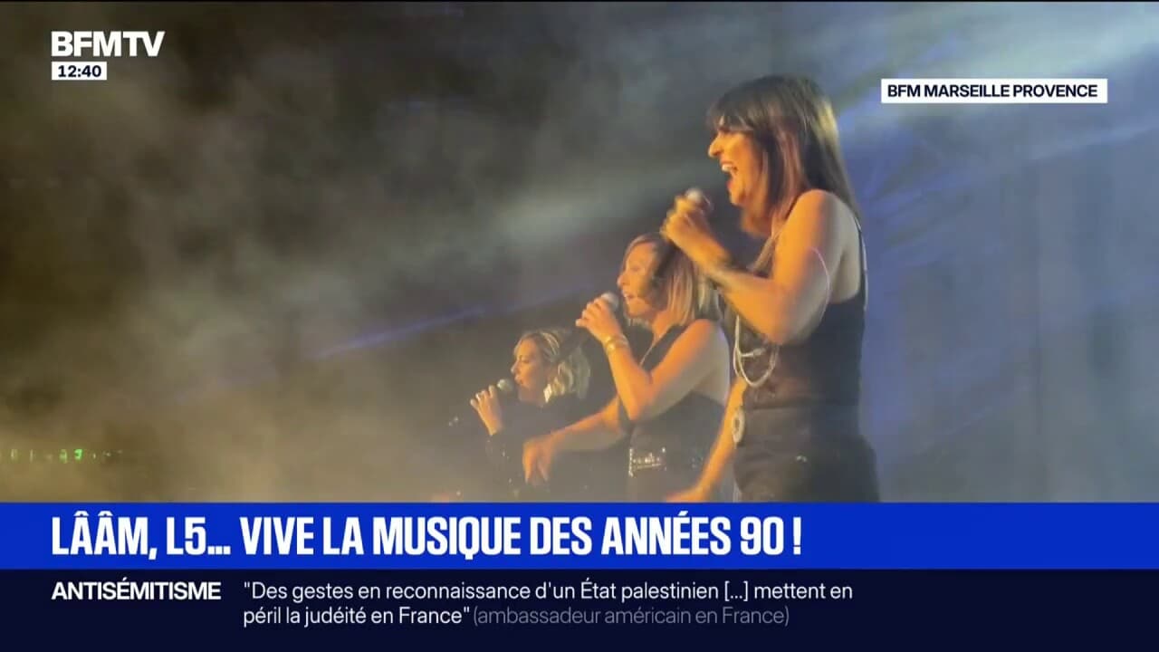 Lââm, L5...La musique des années 90 à l'honneur à Marignane (Bouches-du ...