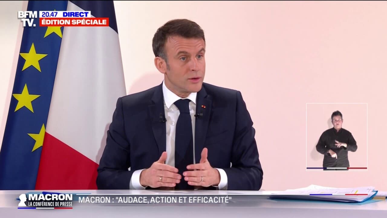 Emmanuel Macron: "Dès cette année, le gouvernement aura à tout faire ...