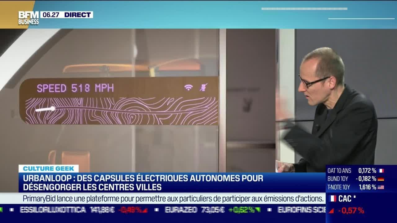 Culture Geek : Urbanloop, des capsules électriques autonomes pour désengorger les centres-villes ...