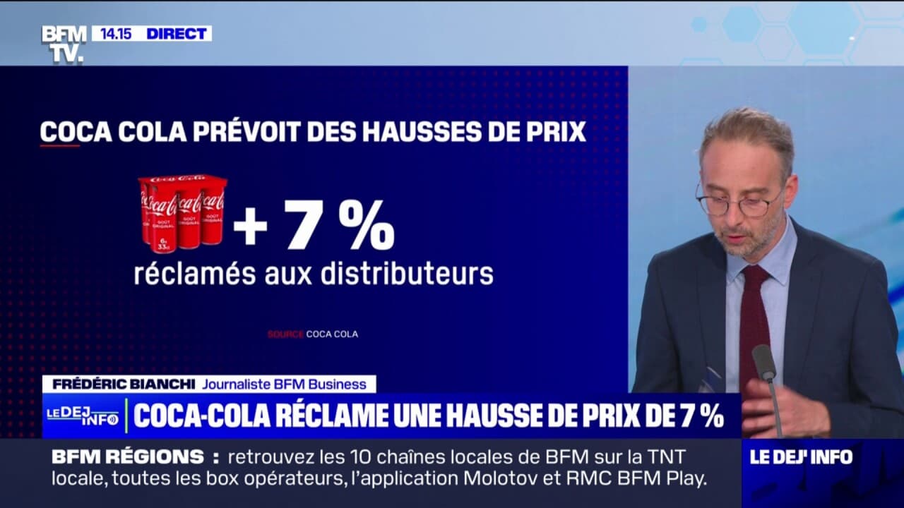 Négociations commerciales: Coca-Cola demande des hausses de prix de 7% ...