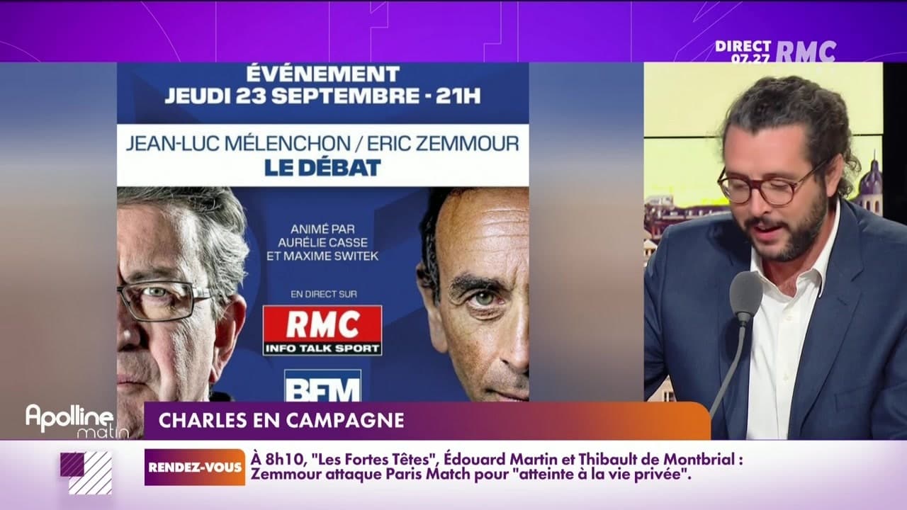 Charles en campagne : A quoi s'attendre lors du débat Mélenchon/Zemmour ...