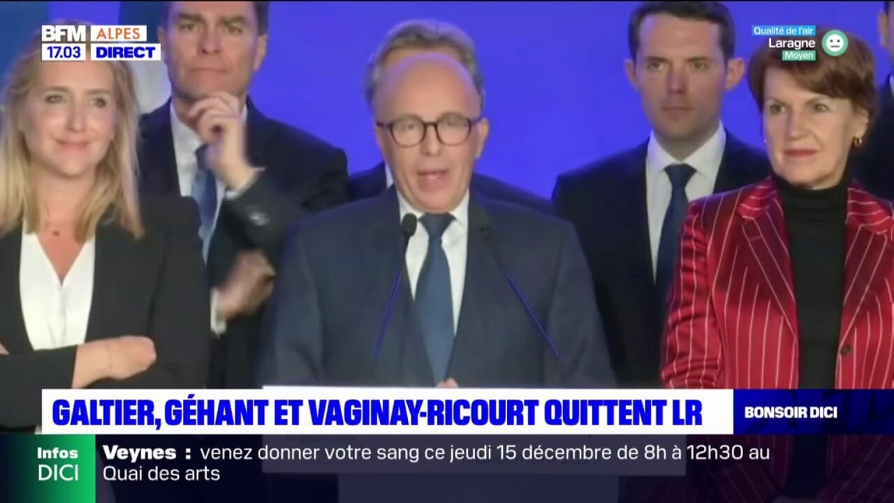Eric Ciotti président de LR: David Gehant, Camille Galtier et Sophie ...