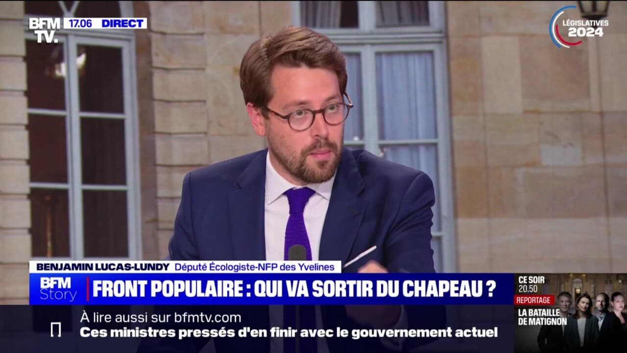 Benjamin Lucas-Lundy (Écologiste-NFP): "Quand on perd les élections, on ...