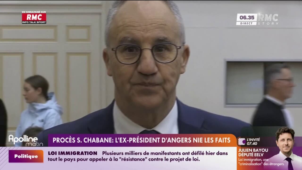 Procès S. Chabane : l'ex-président d'Angers nie les faits