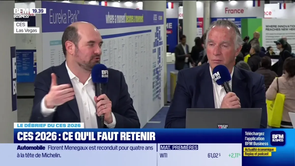 Le Débrief de la tech, spéciale CES 2026 de Las Vegas - Mardi 13 janvier