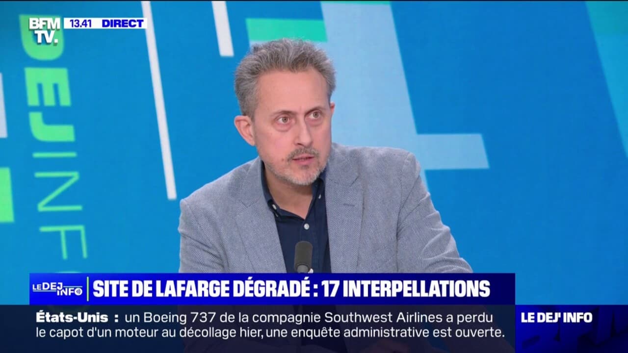 17 personnes en garde à vue après des dégradations sur le site Lafarge ...