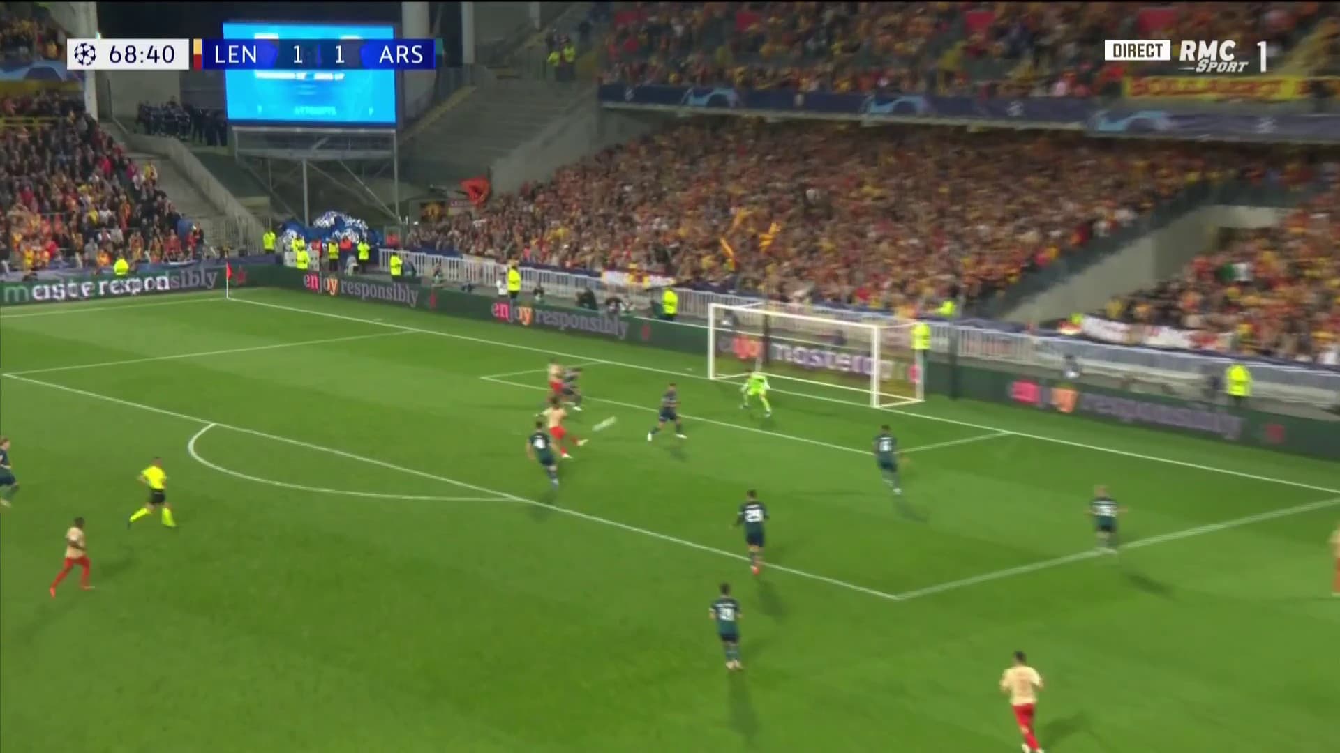 Lens-Arsenal: Wahi fait exploser Bollaert et permet aux Sang et Or de passer devant