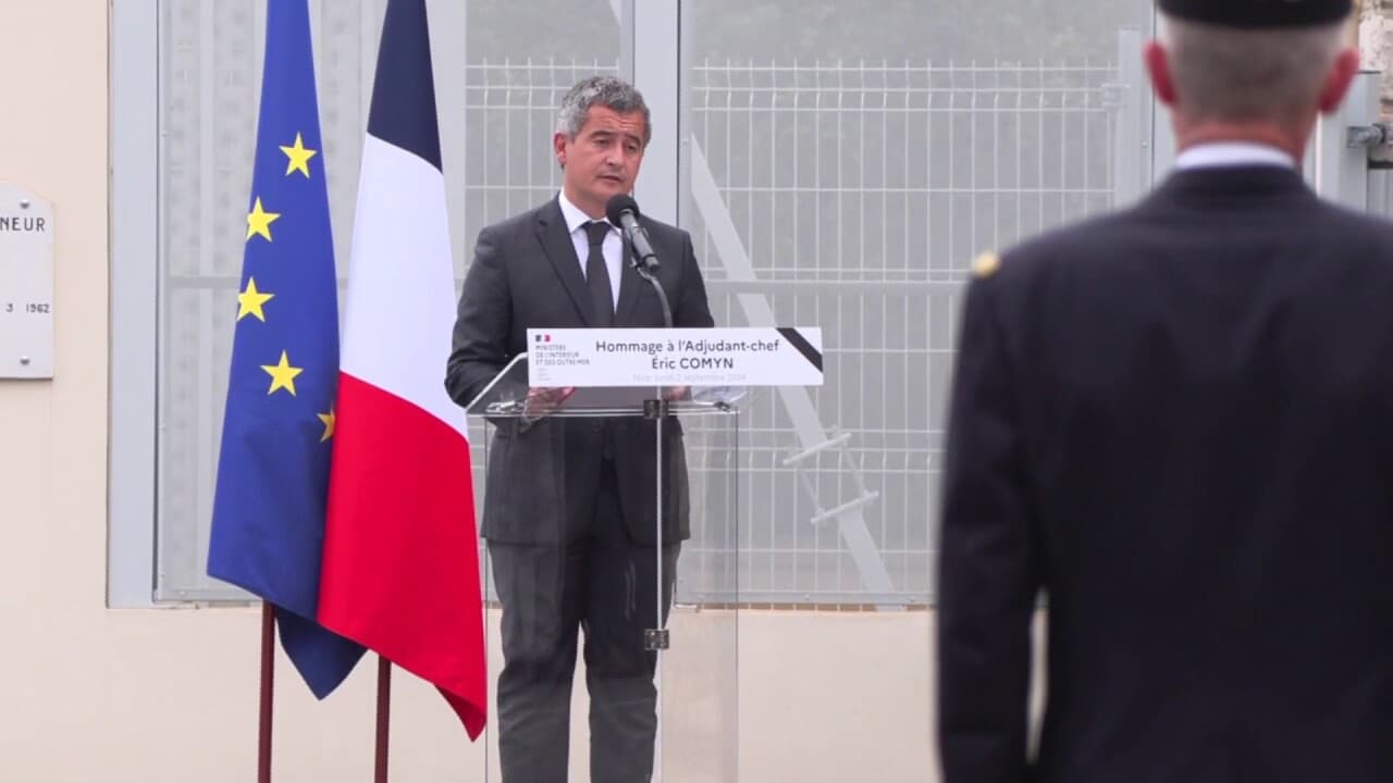 Gendarme tué à Mougins: suivez en direct l'hommage national à Éric ...