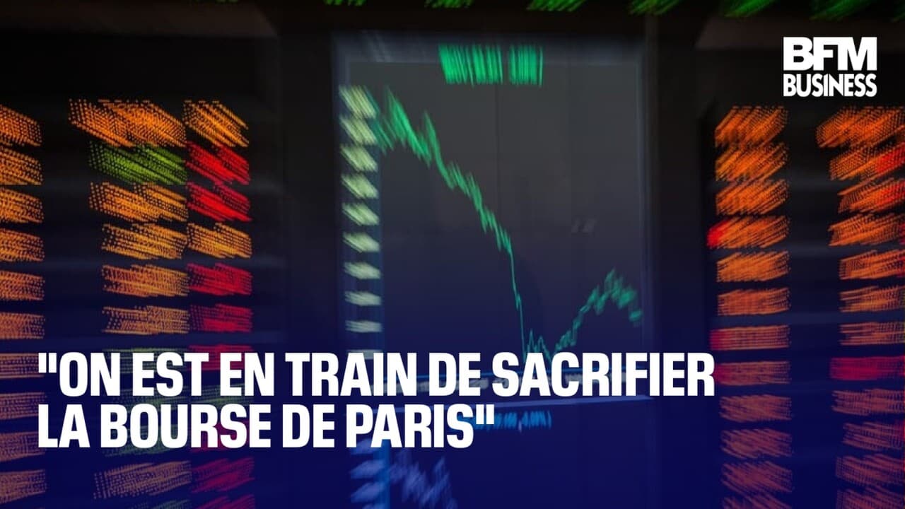 "On est en train de sacrifier la Bourse de Paris"
